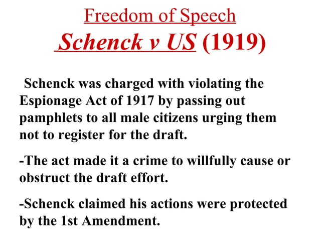 First Amendment Rights Printer Friendly | PPT