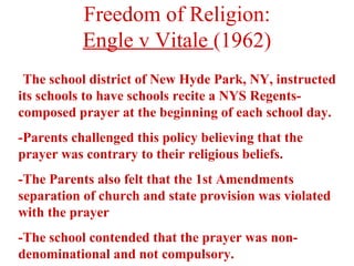 First Amendment Rights Printer Friendly | PPT