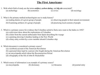 First americans internet review pp | PPT