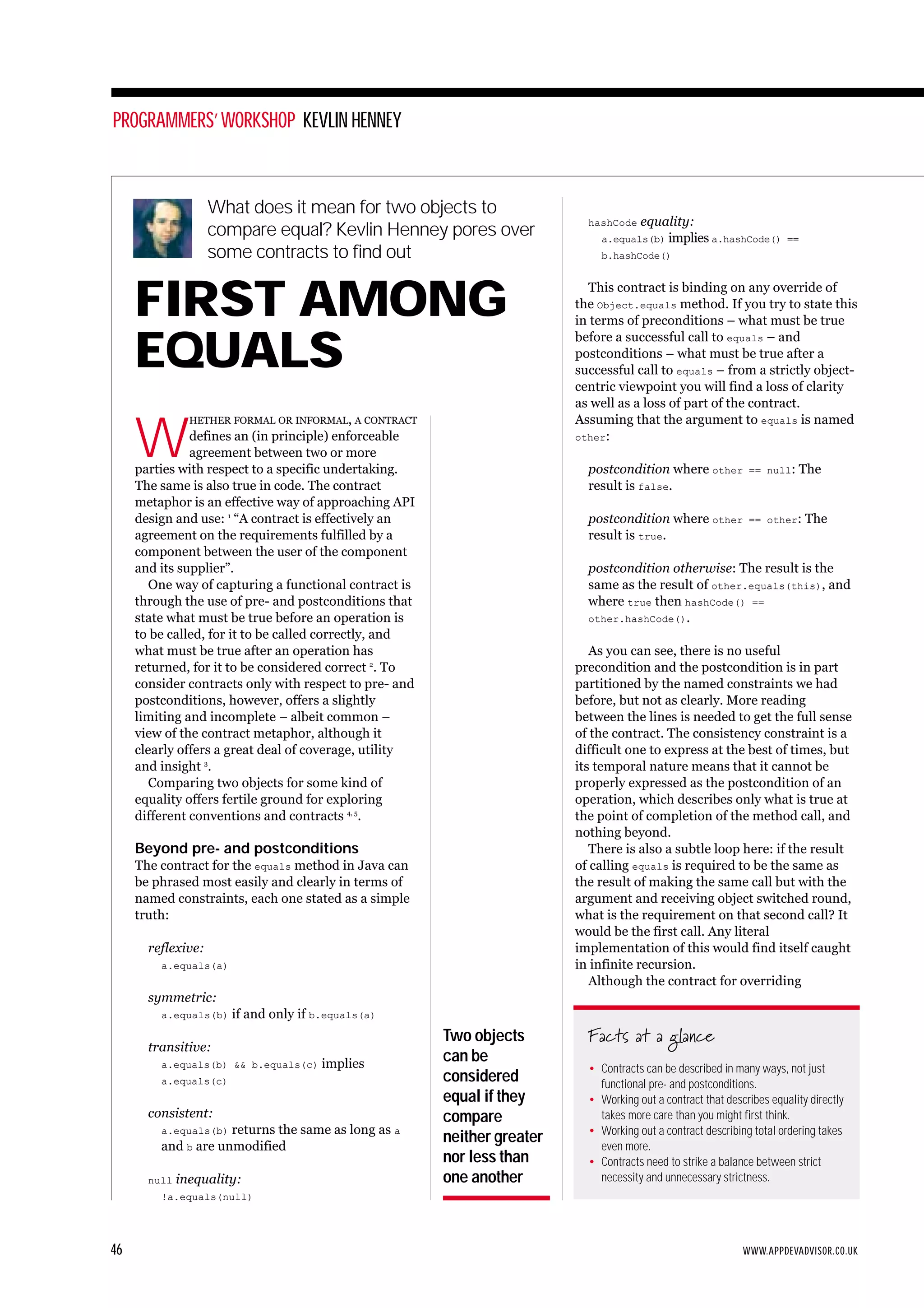 First Among Equals | PDF