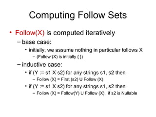 First and follow | PPT