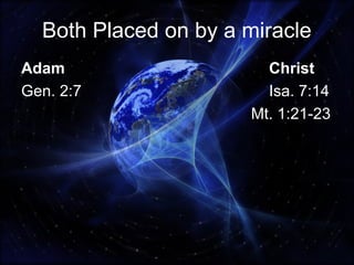 First and second adams | PPT