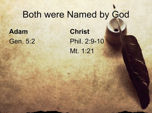 First and second adams | PPT | Christianity | Religion & Spirituality