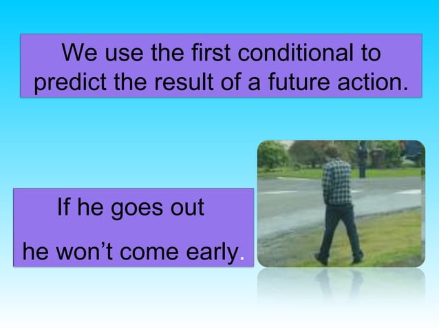 First and second conditional | PPT