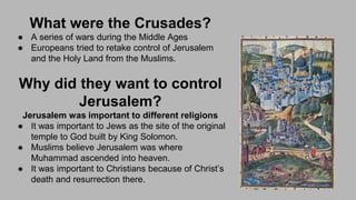 First and second crusades presentaton | PPT