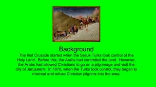 First and second crusades presentaton | PPT