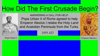 First and second crusades presentaton | PPT