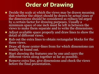 First and third angle projection | PPT