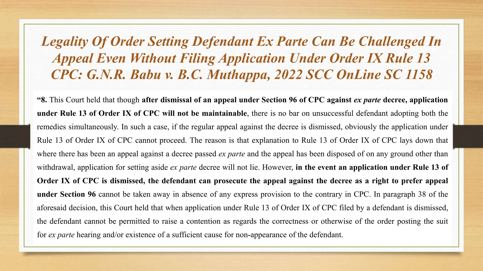 FIRST APPEAL - Practice, Procedure & Powers of Appellate Court PPT.pptx
