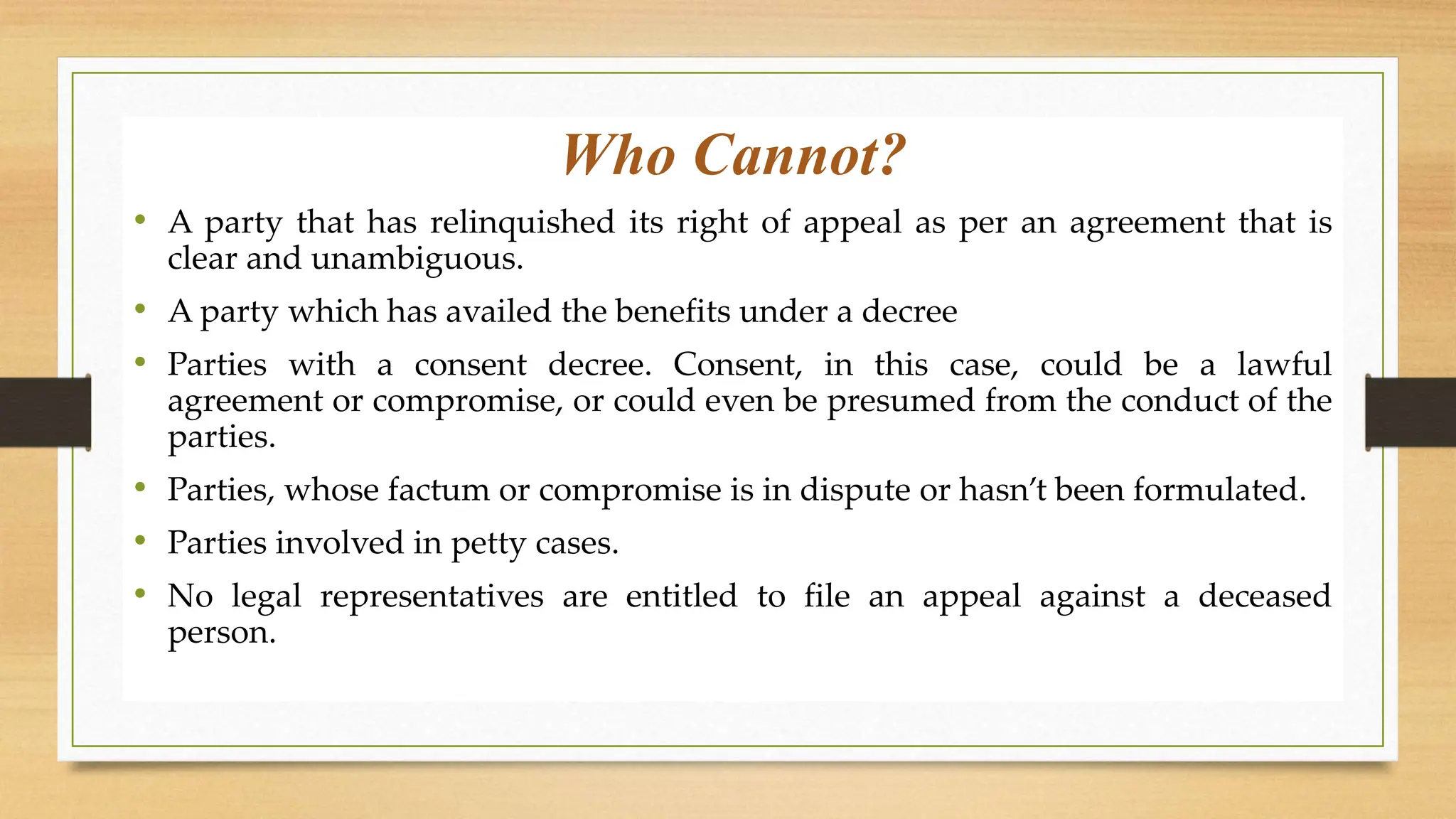 FIRST APPEAL - Practice, Procedure & Powers of Appellate Court PPT.pptx