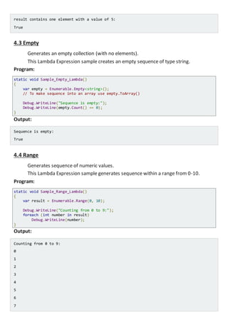 First approach in linq | PDF