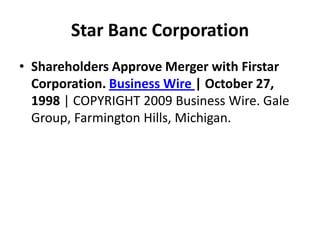 Firstar Bank Now Us Bank | PPT