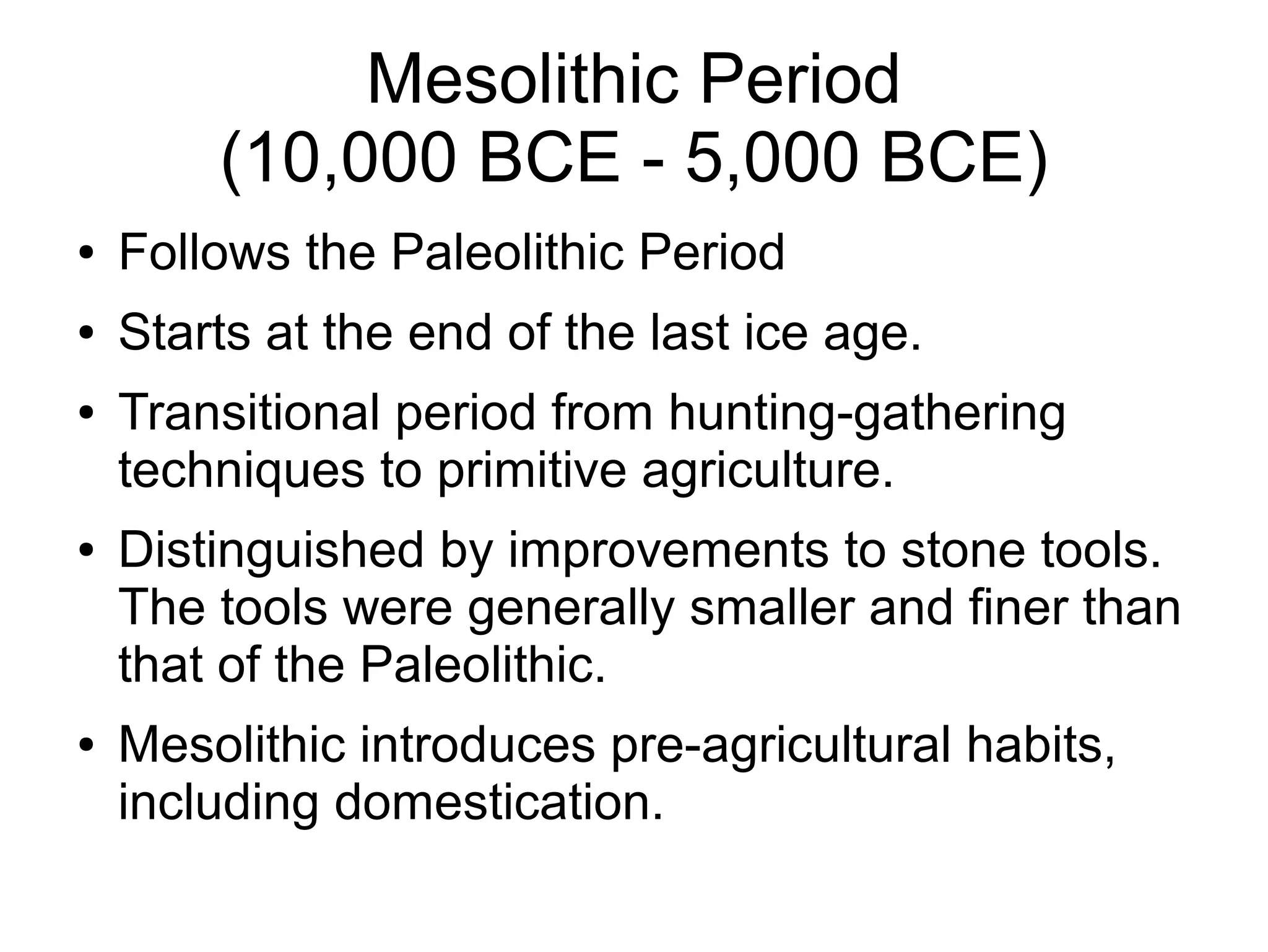 Prehistoric Art (Paleolithic, Mesolithic, Neolithic) | ODP