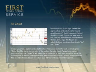 First Binary Option | PPT