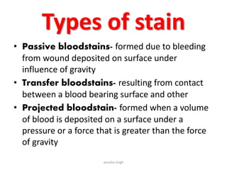 blood spatter analysis | PPT