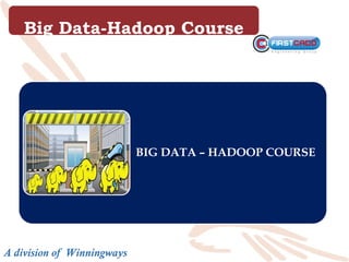 First cadd big data-hadoop course | PDF