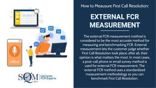 First Call Resolution PPT | PDF