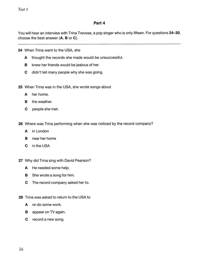 First certificate in English 1 for updated exam with answers [cambridge ...