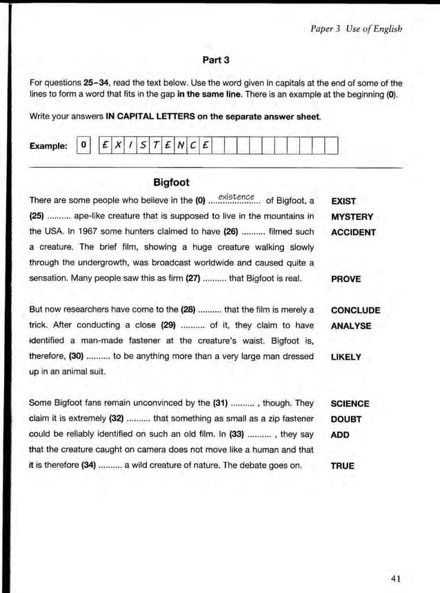 First certificate in english 3 | PDF