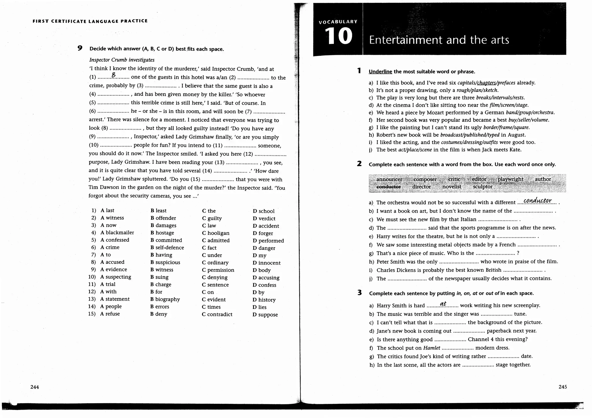 First certificate languagepractice | PDF