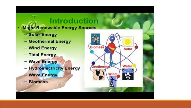 Renewable and Non renewable energy | PPT
