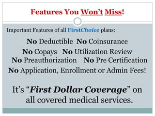 First choice platinum presentation | PPT