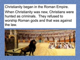 First christans in rome | PPT
