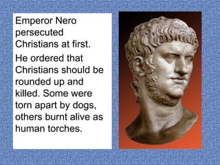First christans in Rome | PPT