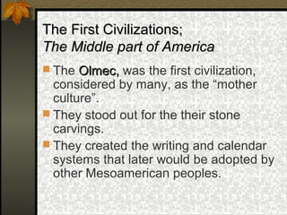 First civilizations | PPT