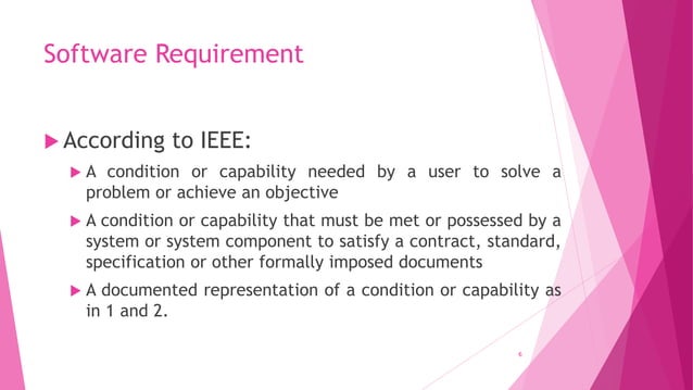 Software requirement & specification .pptx | Operating Systems | Computer Software and Applications