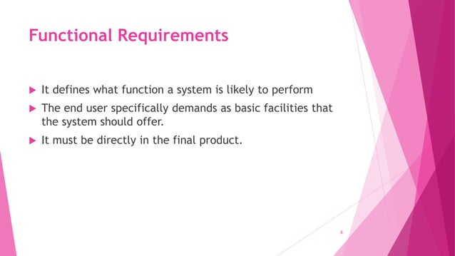 Software requirement & specification .pptx | Operating Systems | Computer Software and Applications