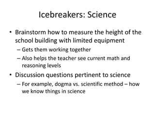 First Class Discussion | PPTX