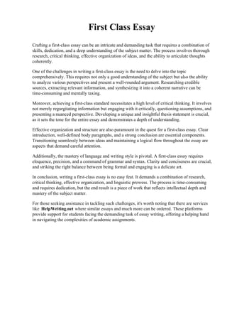 First Class Essay.pdf