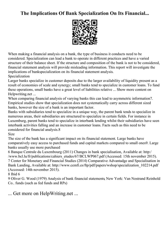 First Class Essay Examples | PDF