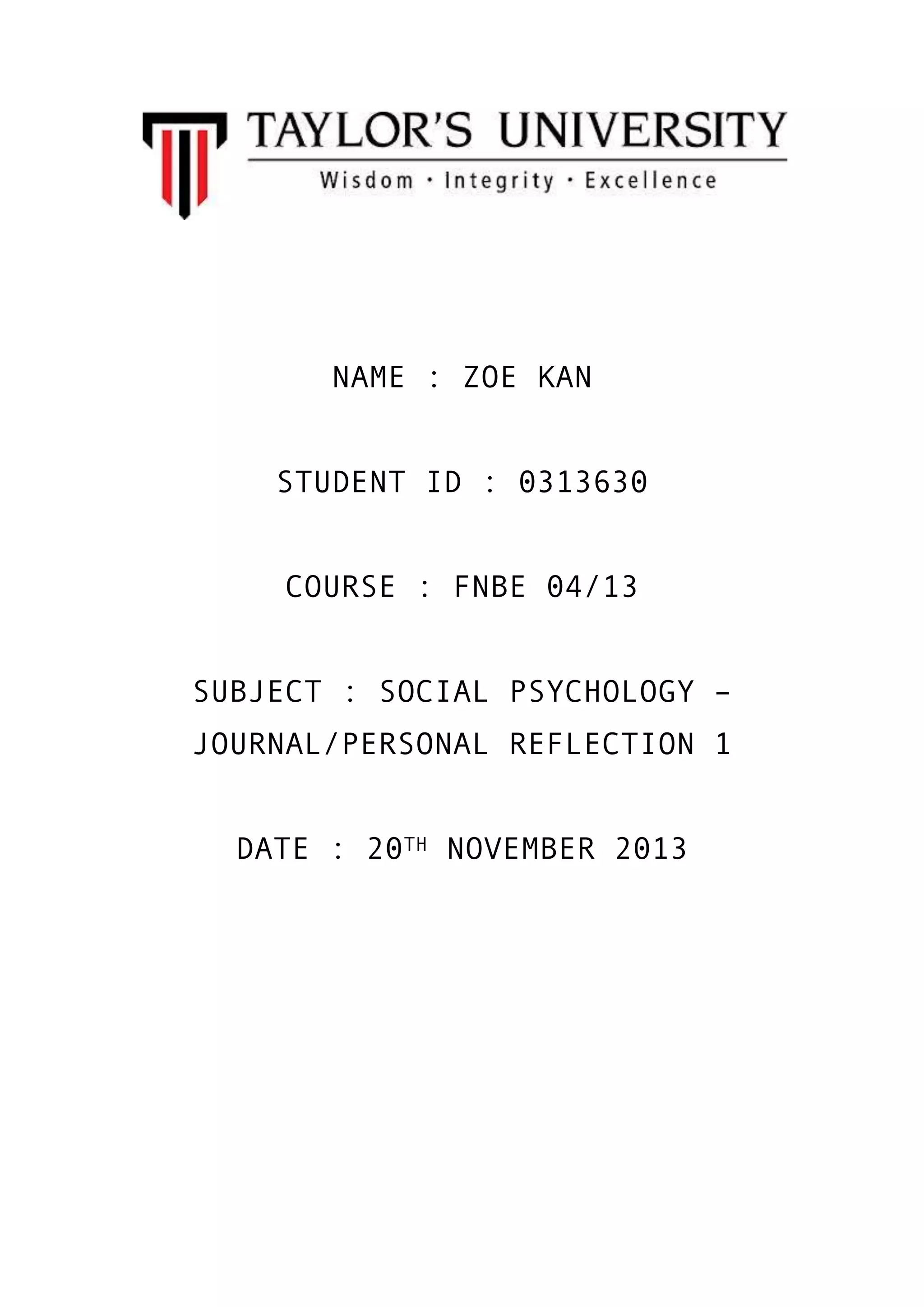 First class – introduction | PDF