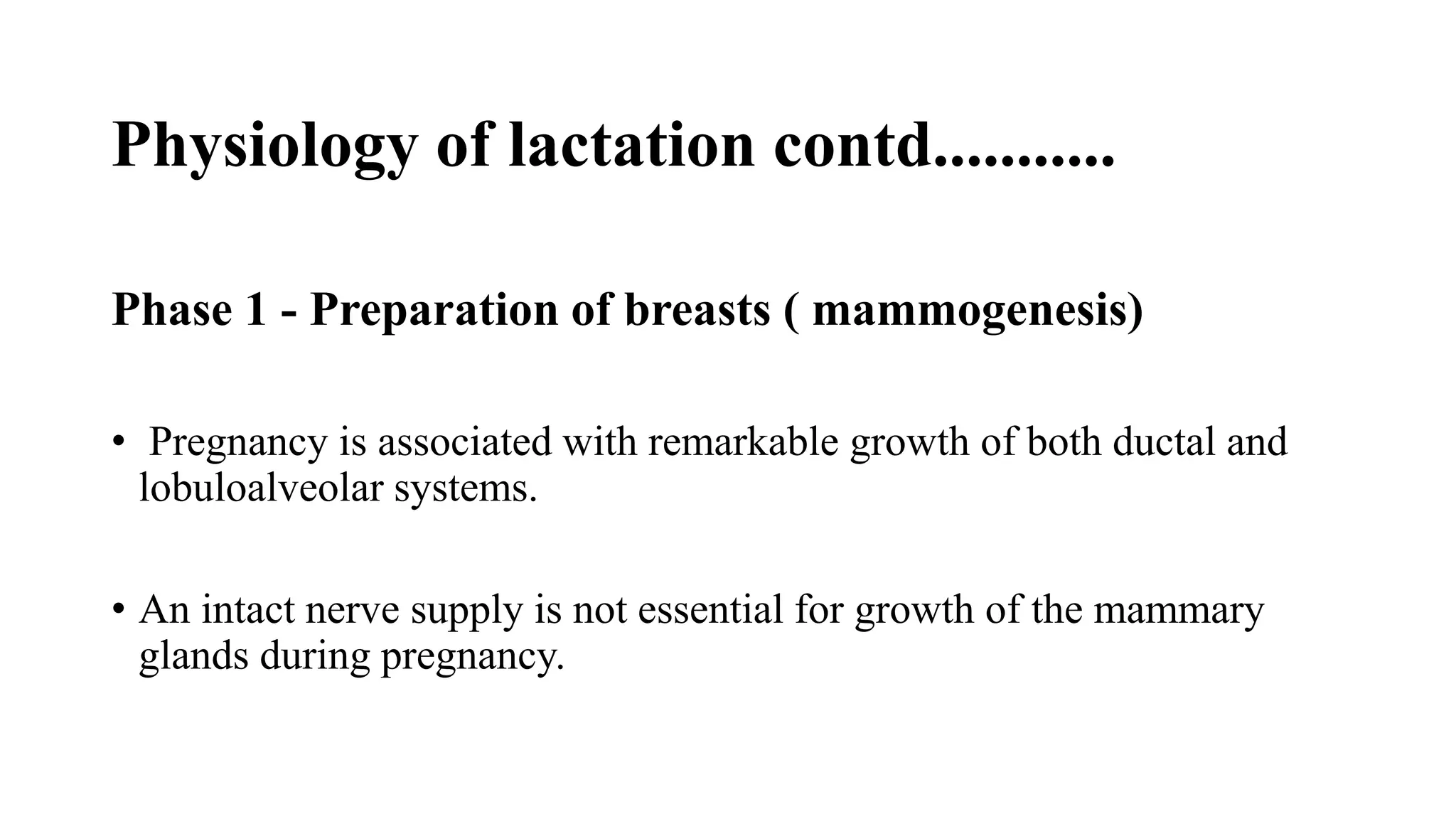 Physiology of Lactation | PPTX