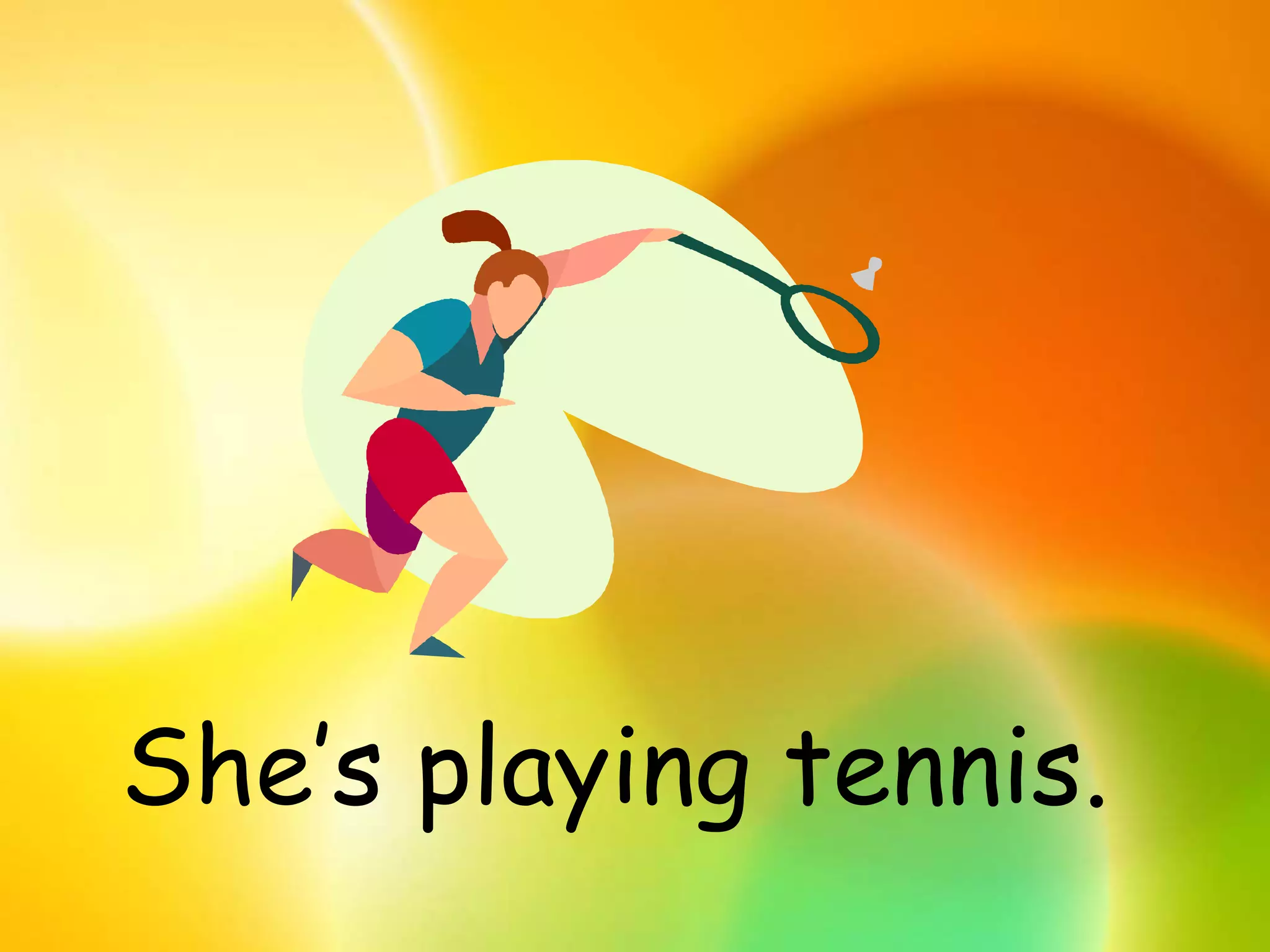 Present continuous - Sports | PPT