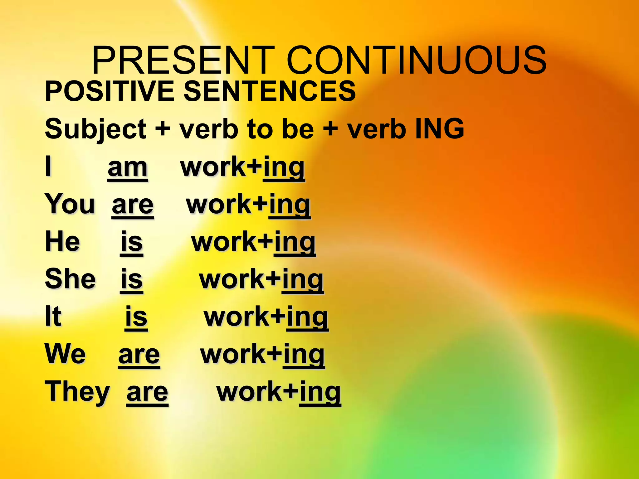 Present continuous - Sports | PPT