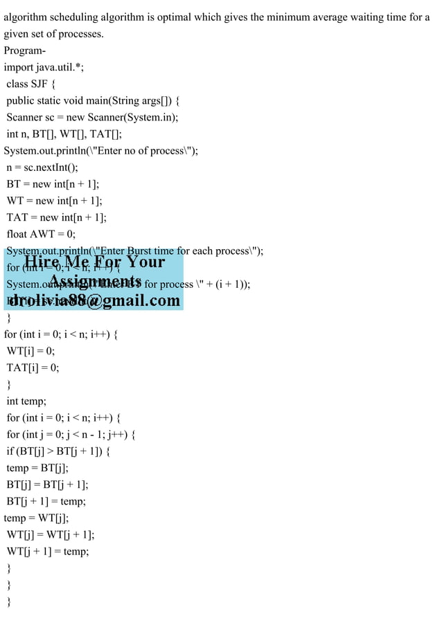 First Come First Serve Scheduling Algorithm Fcfs Is The Process Thpdf