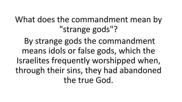 First commandment.pptx