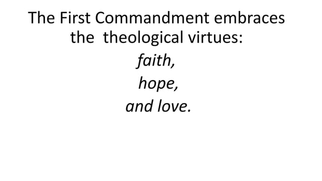 First commandment.pptx