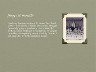 First Communion Stories | PDF