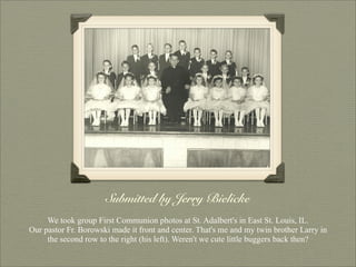 First Communion Stories | PDF