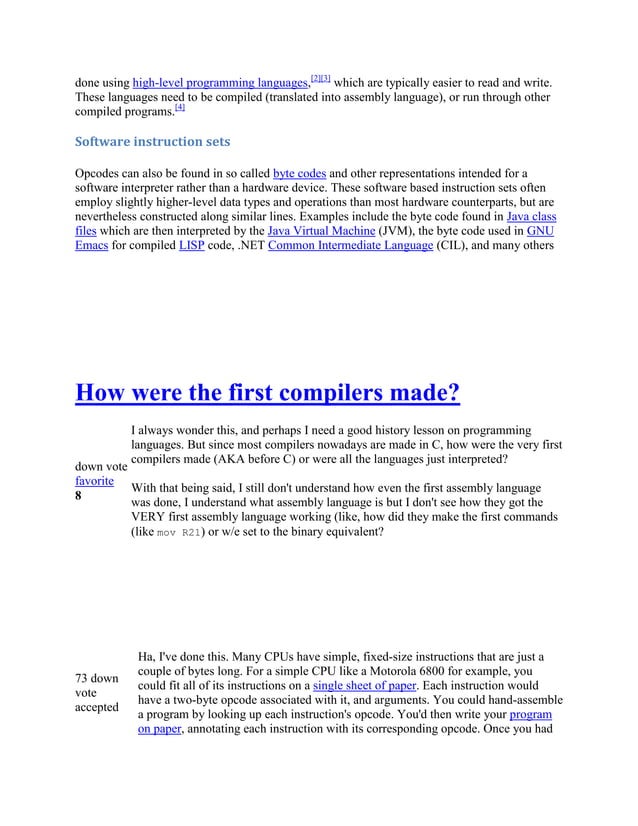 First compailer written | PDF