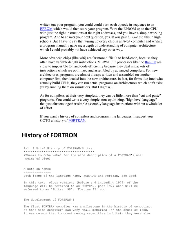 First compailer written | PDF