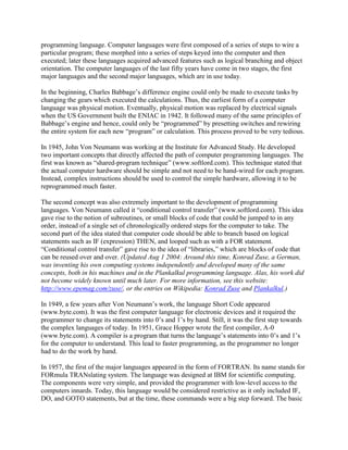 First compailer written | DOCX