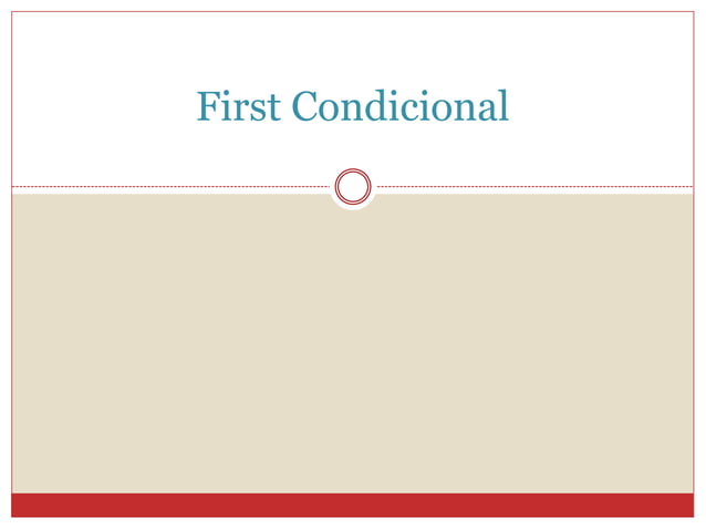 First Condicional | PPT