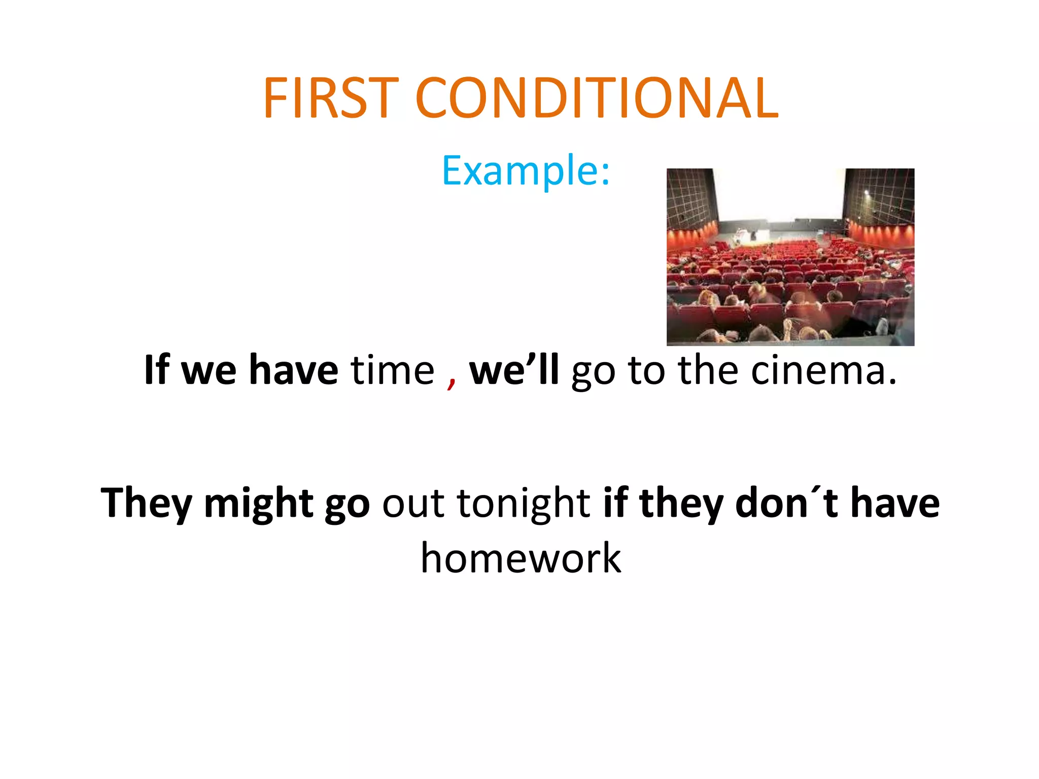 First conditional | PPTX