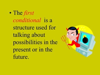 First conditional | PPT