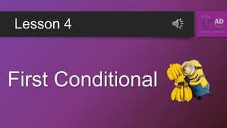 First conditional | PPTX